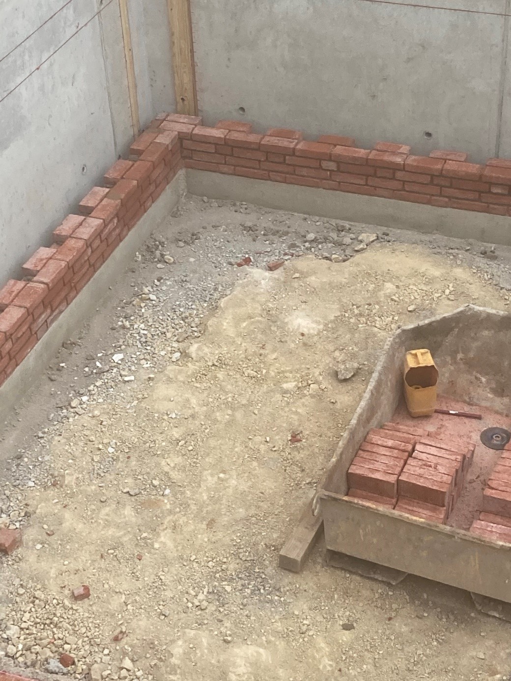 Construction d’une cave voutée en brique à Baugy 71 – S.A.R.L DUCROT