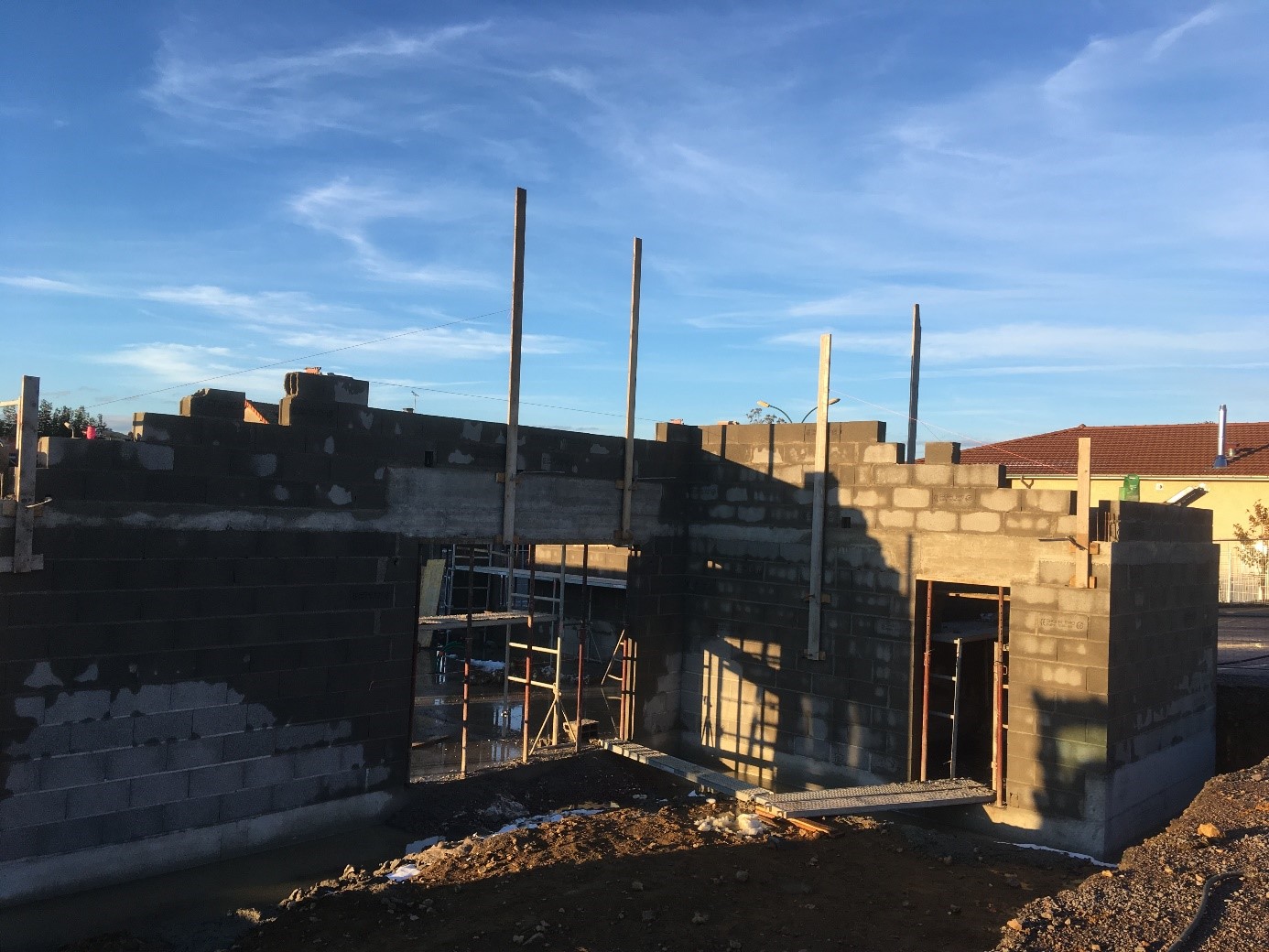 Construction d’une crèche a St Christophe en Brionnais – S.A.R.L DUCROT